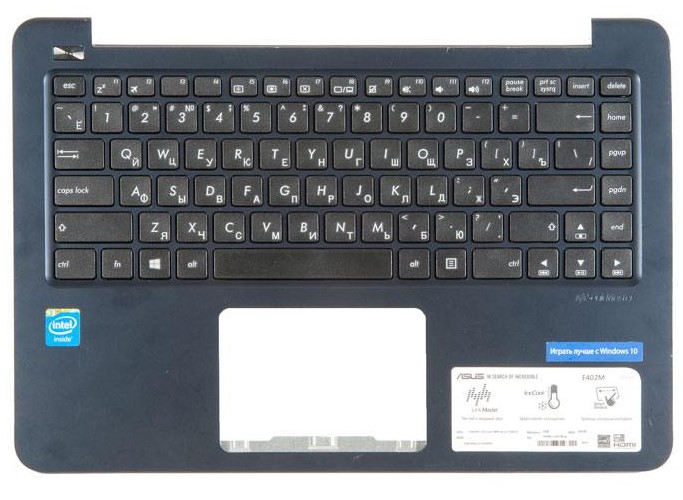 клавиатура для ноутбука Asus E402MA, E402SA с топкейсом
