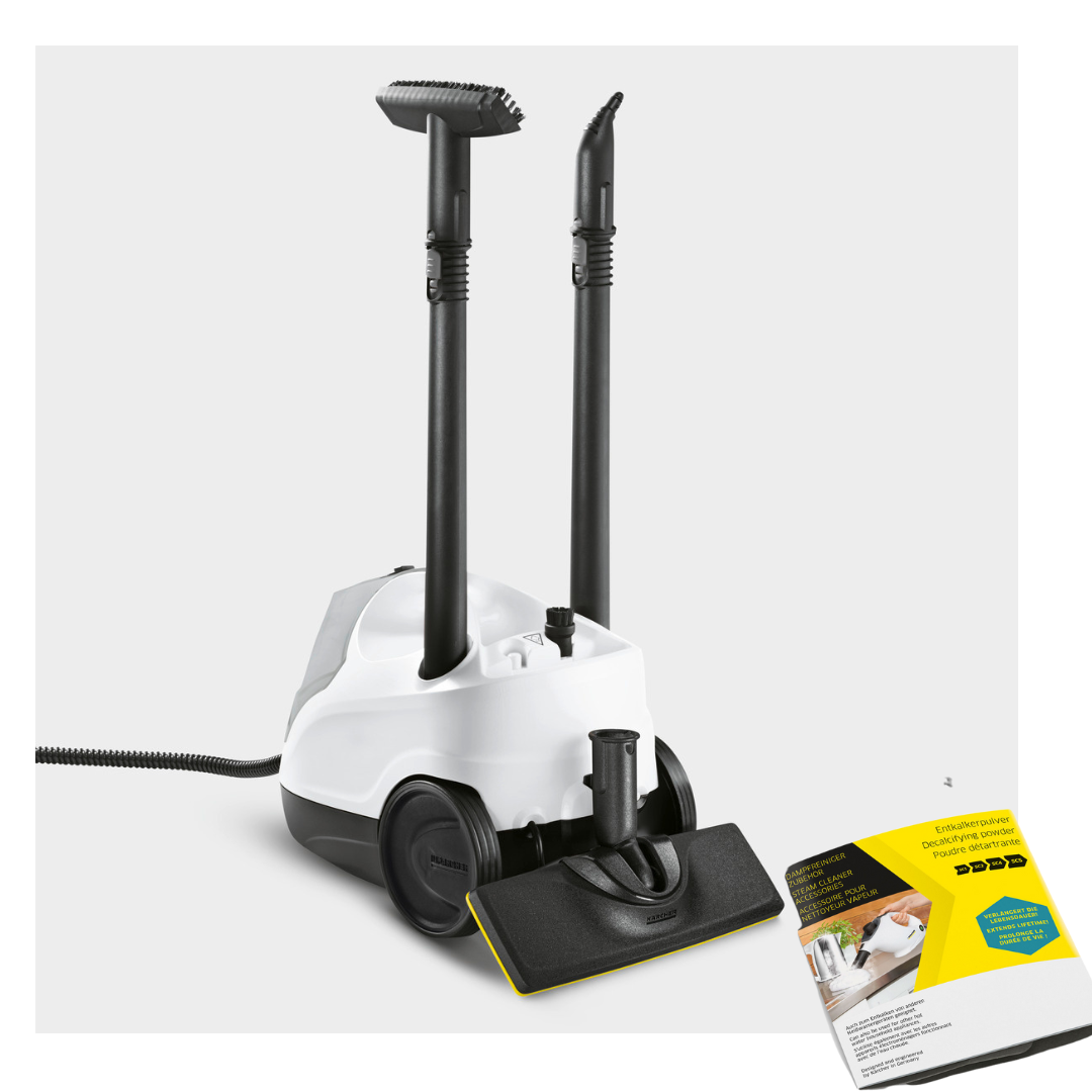 Пароочиститель Karcher SC 4 EasyFix белый+ подарок антинакипин RM 511