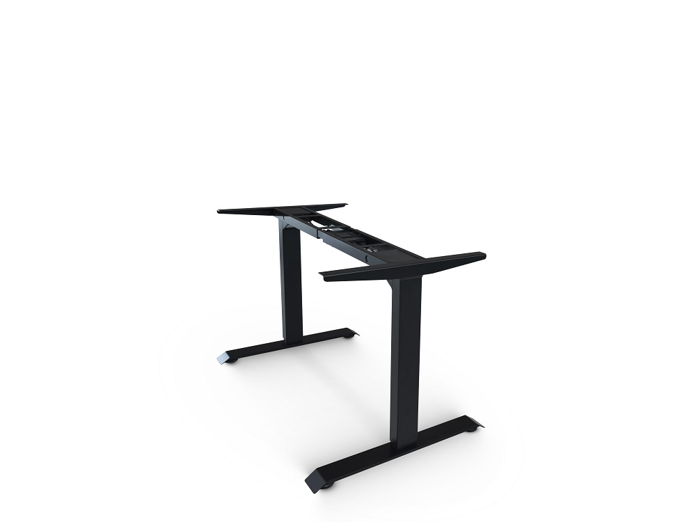 Рама для стола StolStoya Bazalt с регулируемой высотой, черная