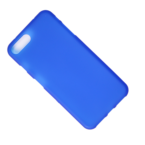 Чехол для Apple iPhone 7 Plus, iPhone 8 Plus силиконовый матовый <синий>