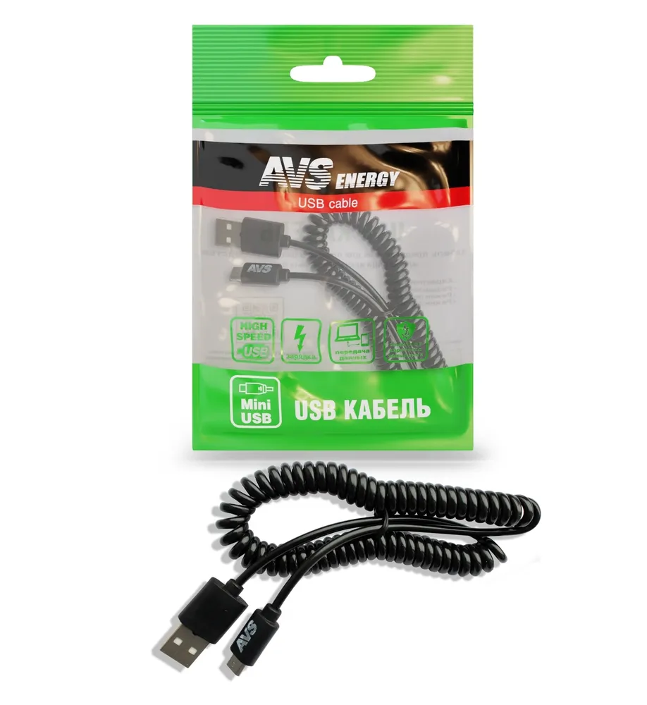 Кабель AVS mini USB MN-32 AVS