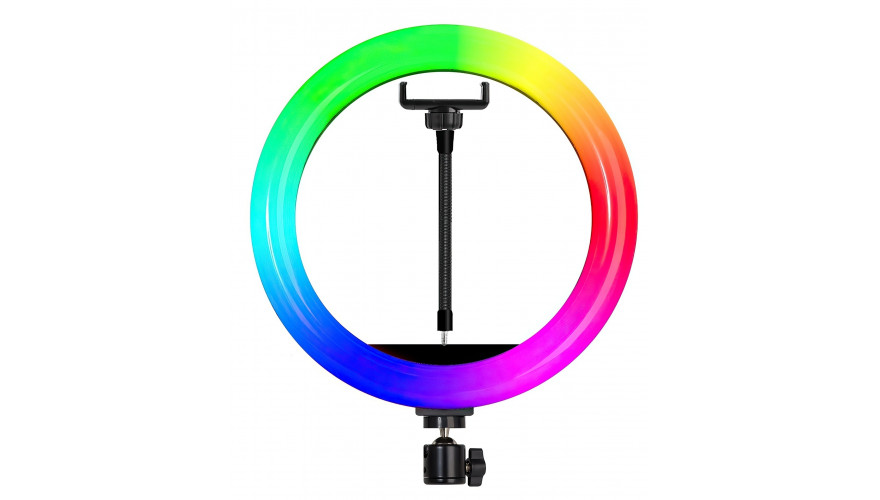 Кольцевая лампа Soft Ring Light MJ26 (без штатива) 26 см, Black