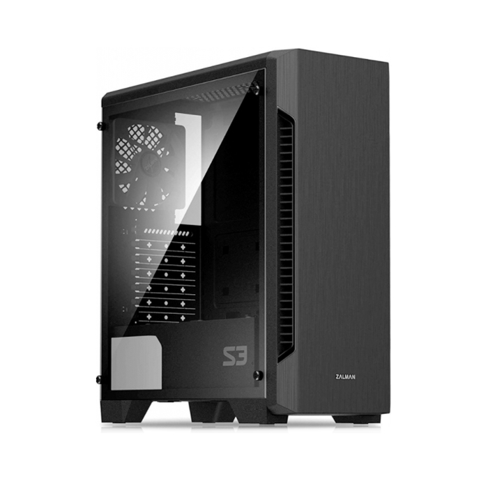 Корпус компьютерный Zalman S3 TG Black