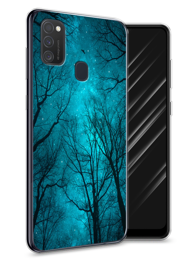 Чехол Awog  на Samsung Galaxy M21 "Сказочный лес"