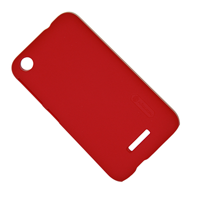 Чехол для HTC Desire 320 задняя крышка пластик ребристый Nillkin <красный>