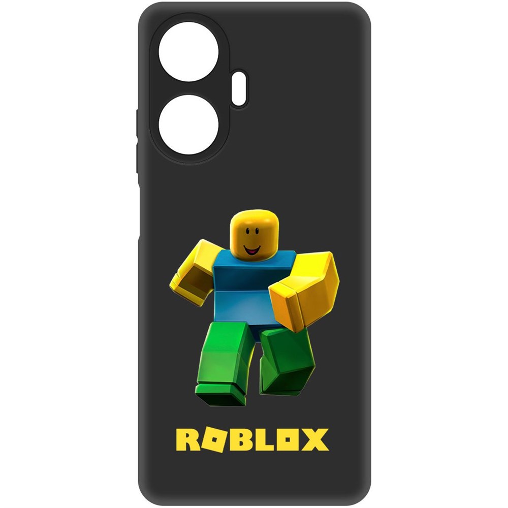 Чехол-накладка Софт Roblox-Классический Нуб для Realme C55