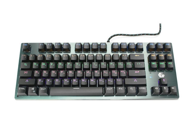 Проводная игровая клавиатура Gembird KB-G540L Gray
