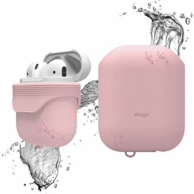 Чехол Elago для AirPods Waterproof case Lovely Pink