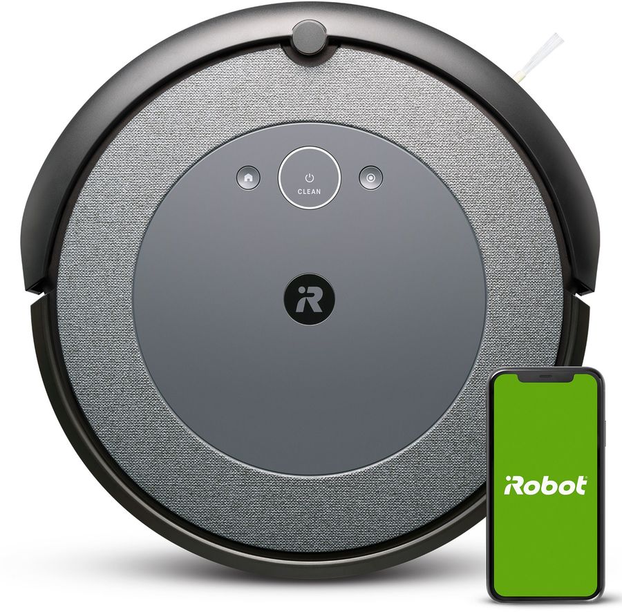 Робот-пылесос iRobot I315840RND серый, черный