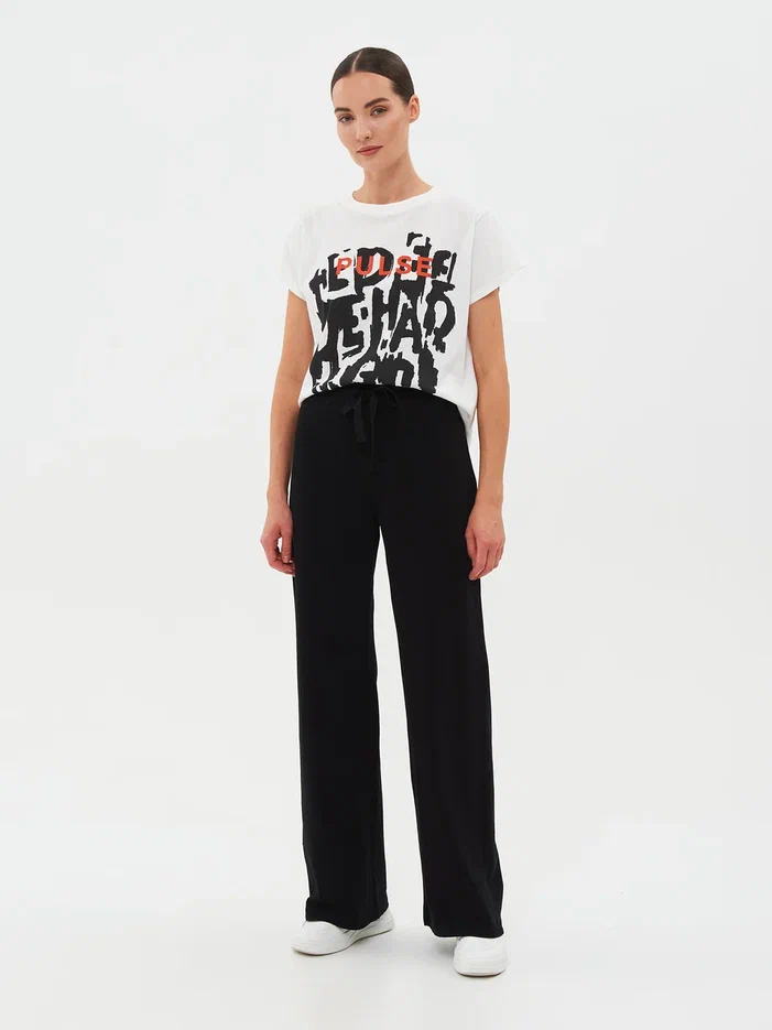 Брюки женские Deha A00405.10009 черные, XL