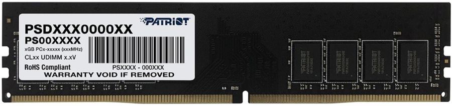 Оперативная память Patriot Signature 16Gb DDR4 2666MHz (PSD416G266681)