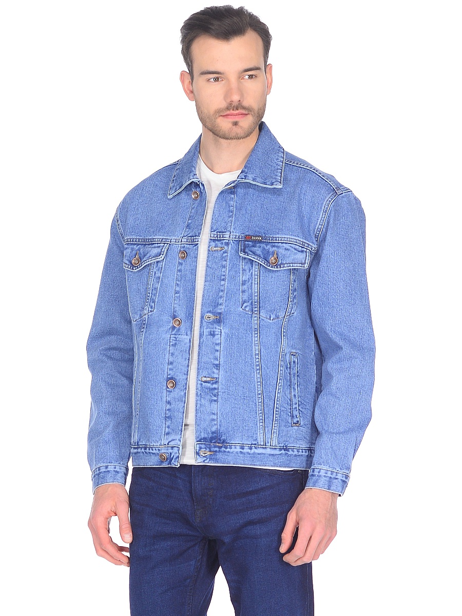 Джинсовая куртка мужская DAIROS голубая