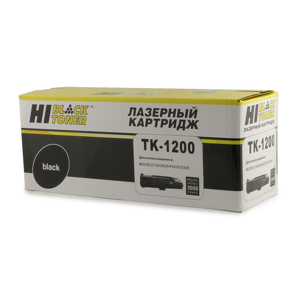 Тонер-картридж Hi-Black HB-TK-1200 для Kyocera Ecosys M2235/2735/2835/P2335, 3K