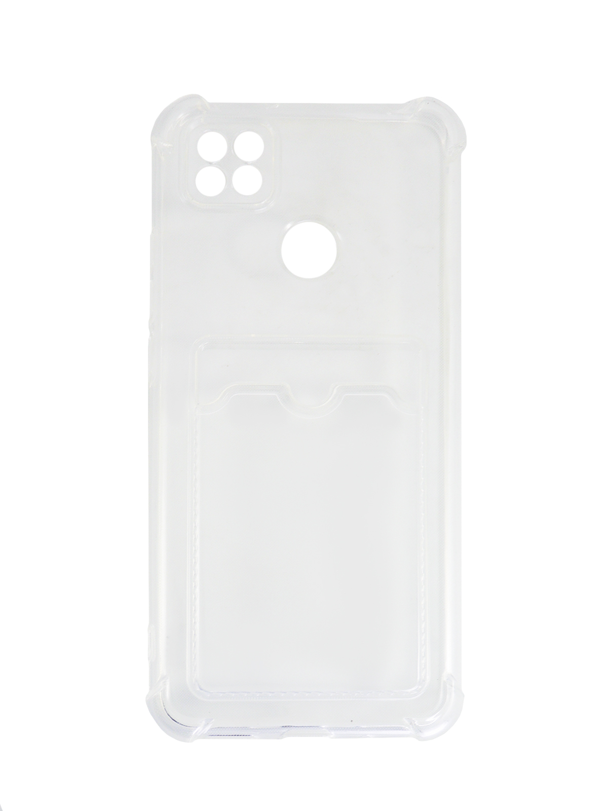 Защитный чехол LuxCase с картхолдером для карт, кейс с карманом на Xiaomi Redmi 9C, 63514