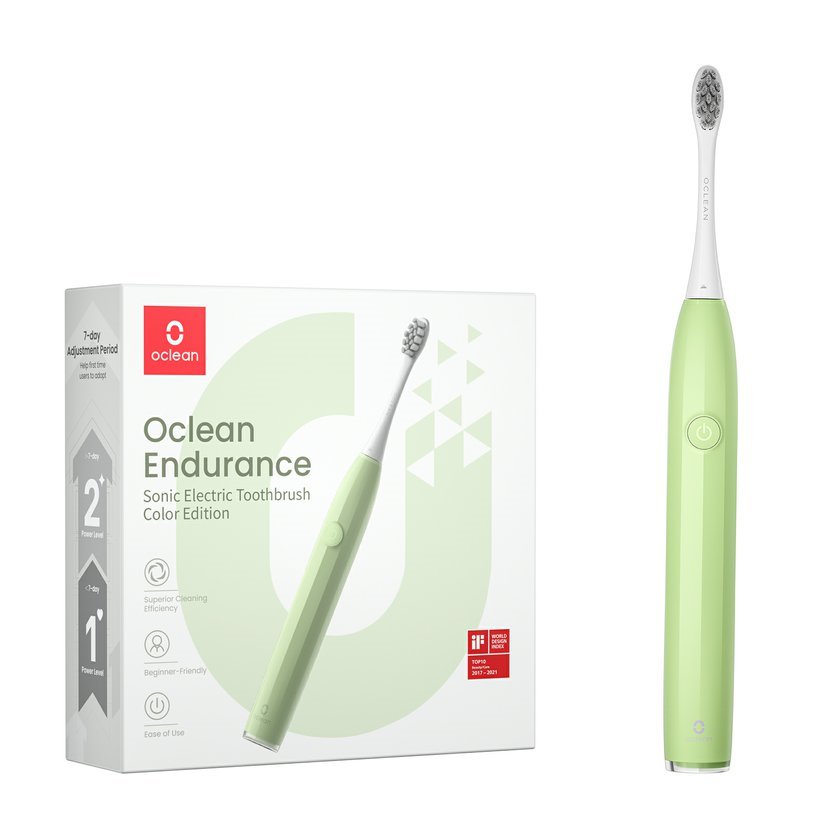 Зубная щетка электрическая Oclean Endurance E5501 зеленый