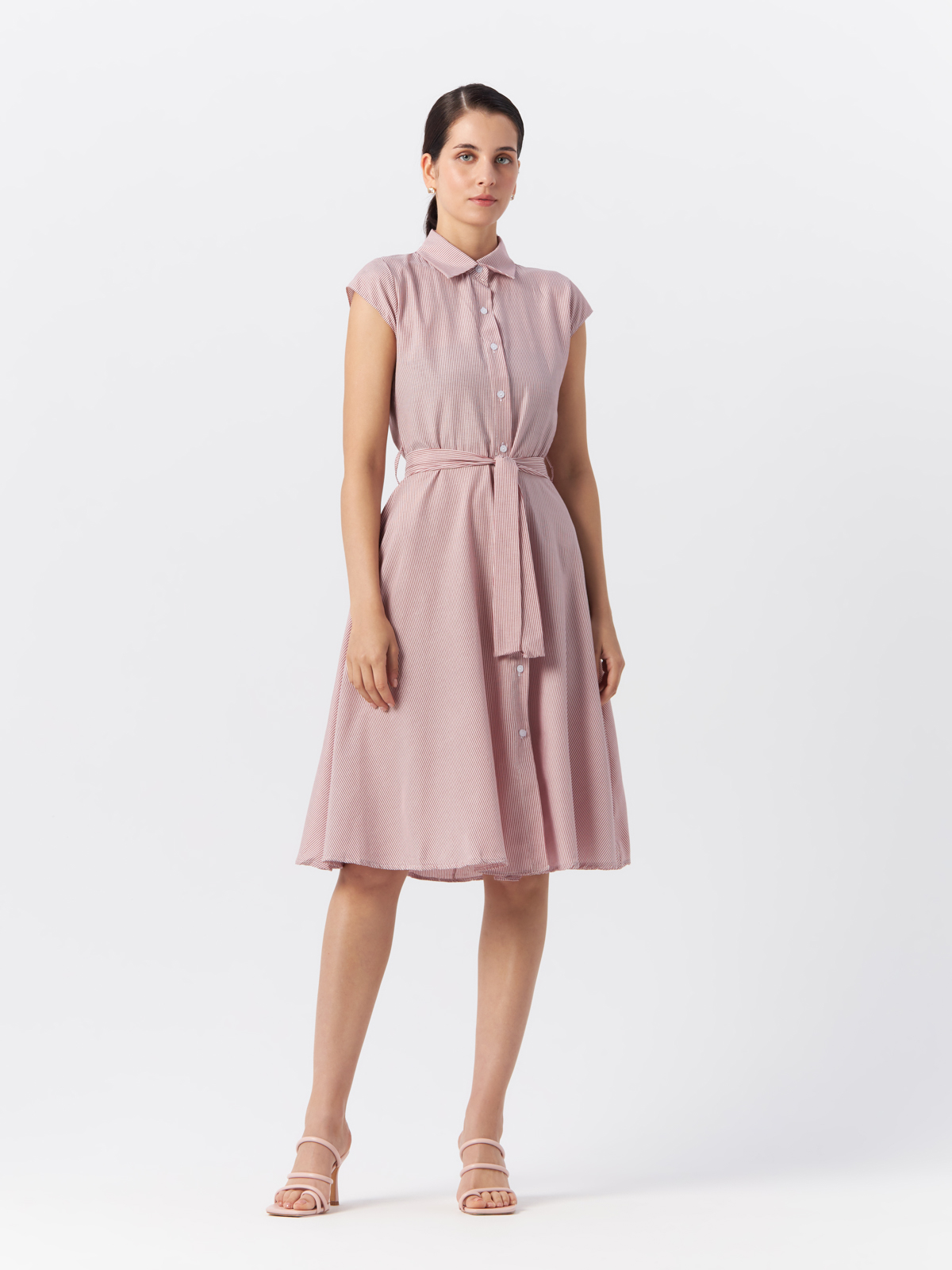 Платье женское Chezalou 416VGN1892 розовое M