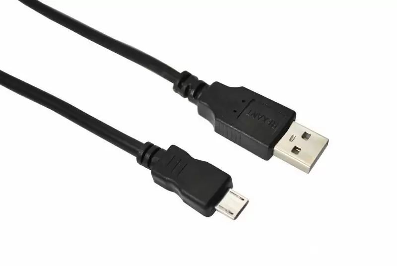 Кабель Rexant micro USB - USB, 1.8 м, черный