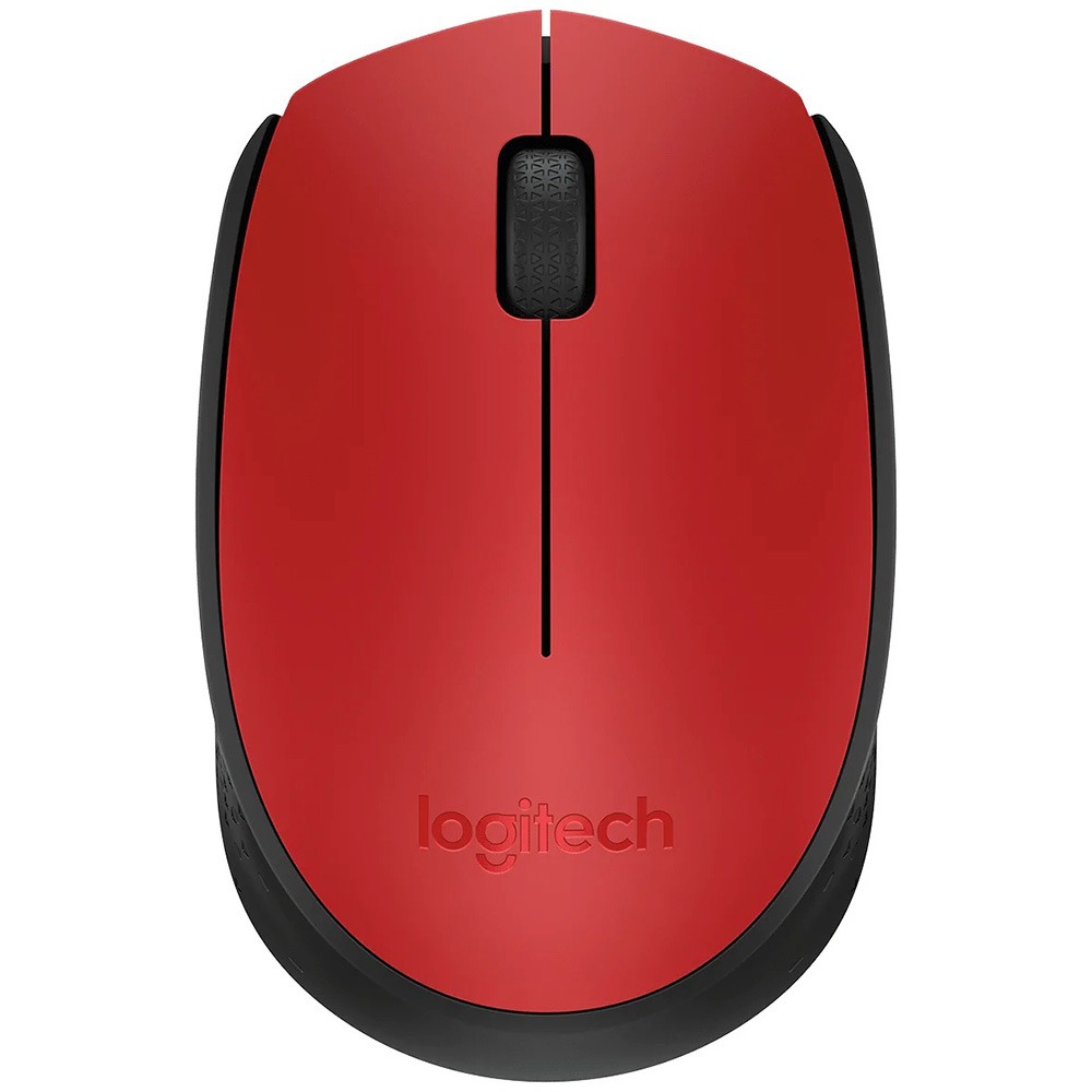 Беспроводная мышь Logitech M170 красный (910-004648)