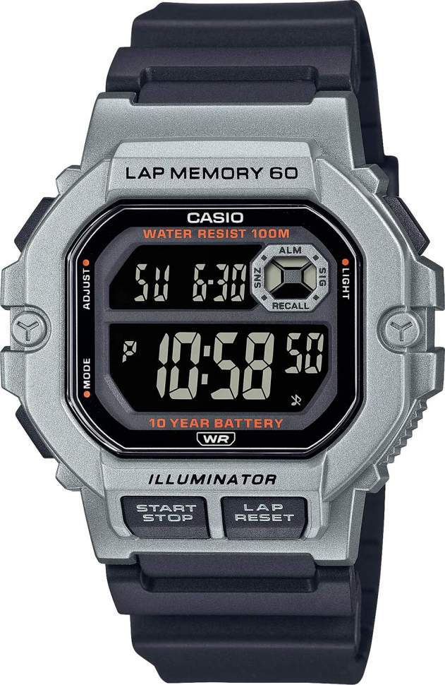 Наручные часы мужские Casio WS-1400H-1B