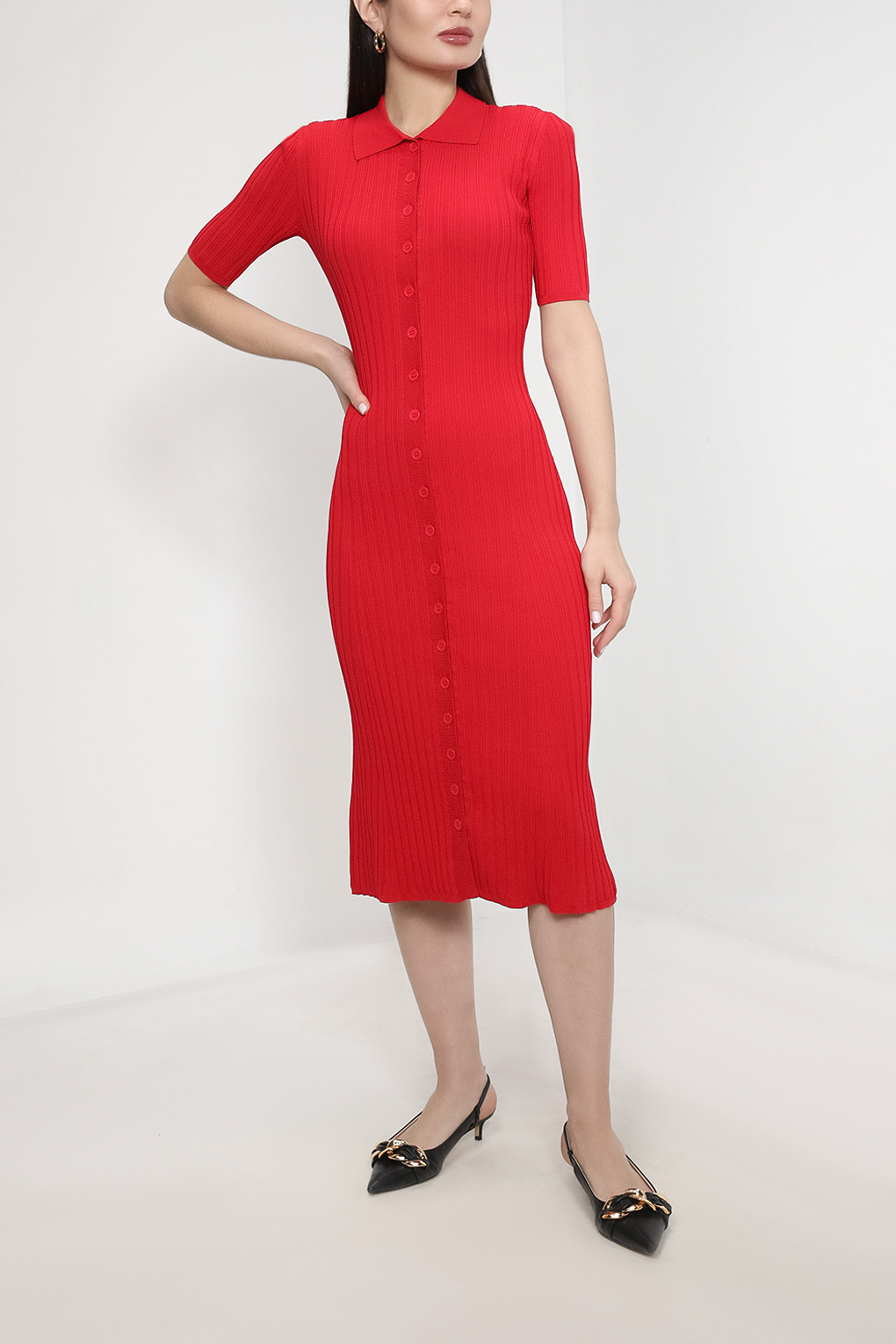 Платье женское Belucci BL2304Т5320-003 красное L