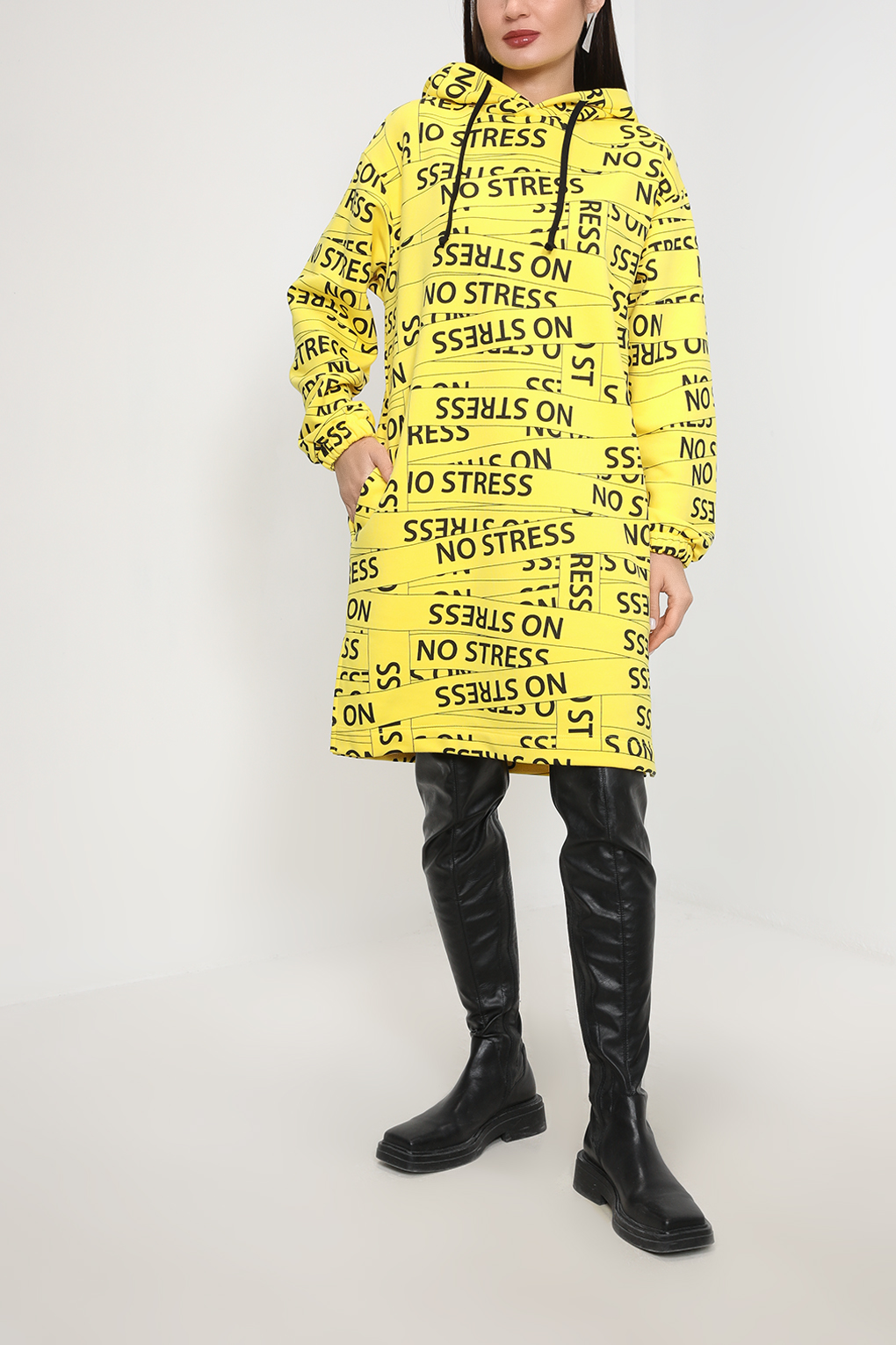 Платье женское Belucci BL23015327-006 желтое XL