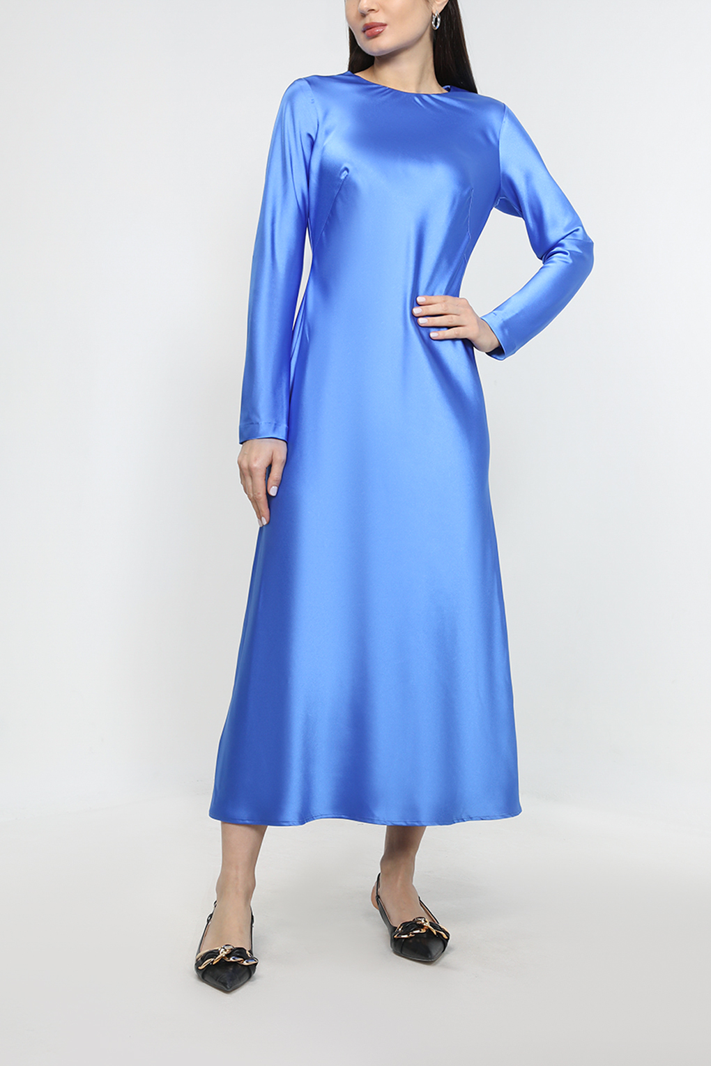Платье женское SABRINA SCALA SS23015298-005 синее XS