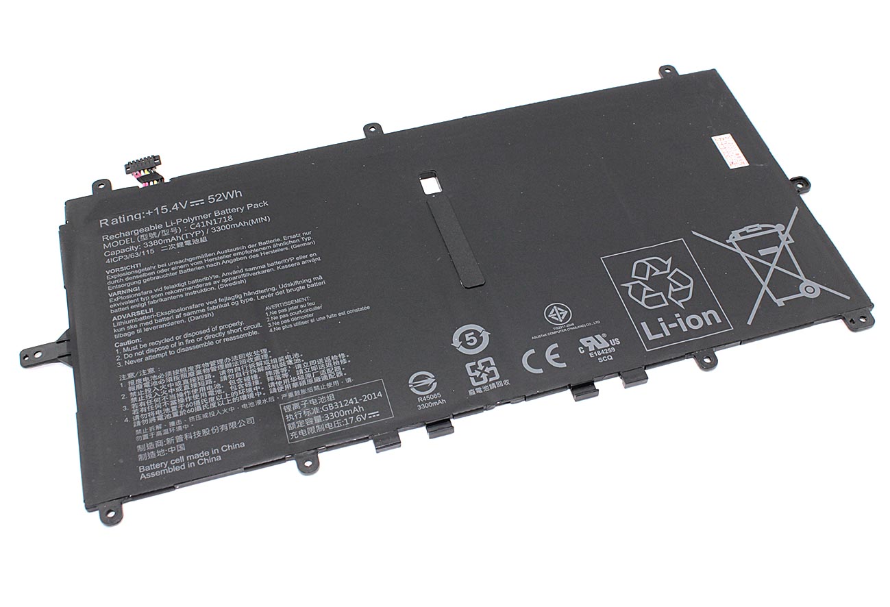 Аккумуляторная батарея для ноутбукa Asus TP370QL C41N1718 15.4V