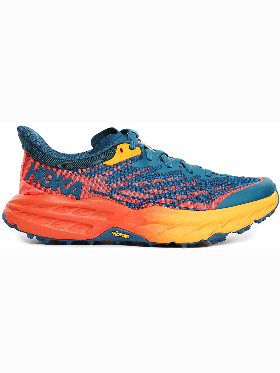 Спортивные кроссовки женские Hoka Speedgoat 5 оранжевые 6 US