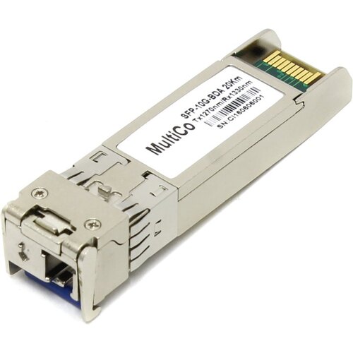 Трансивер MultiCo SFP-10G-BDA 20km