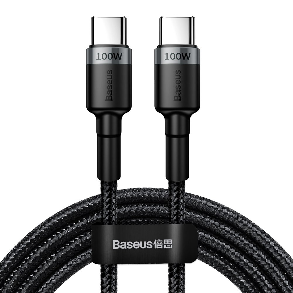 Кабель usb type-c - usb type-c Baseus CATKLF-ALG1 2 м черный