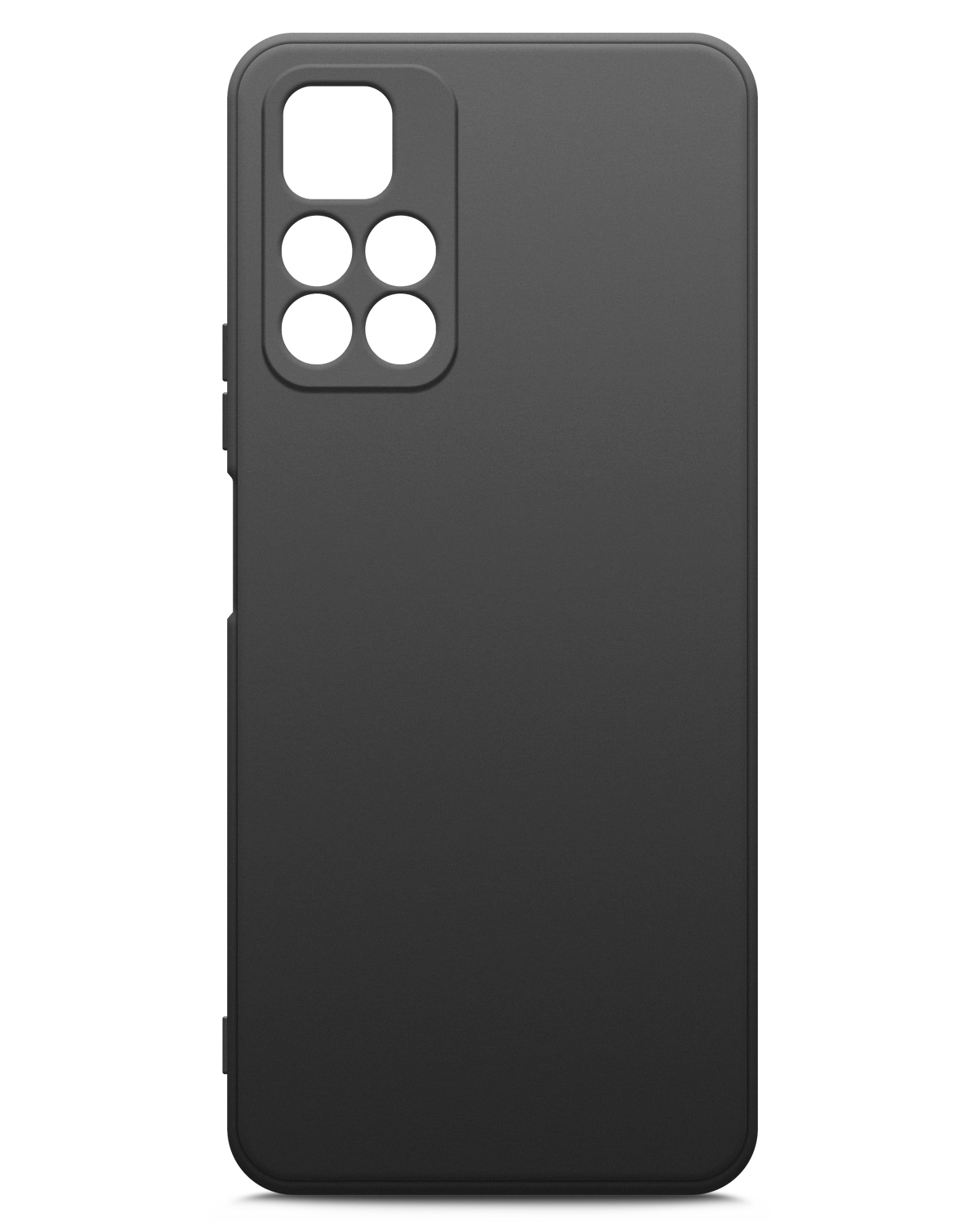 Чехол Brozo на Xiaomi Poco M4 Pro 5G, с силиконом Soft touch, черный
