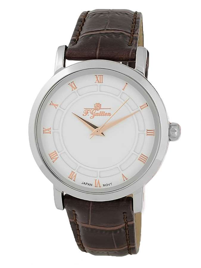 Наручные часы мужские F.Gattien 10385-711-04 коричневые