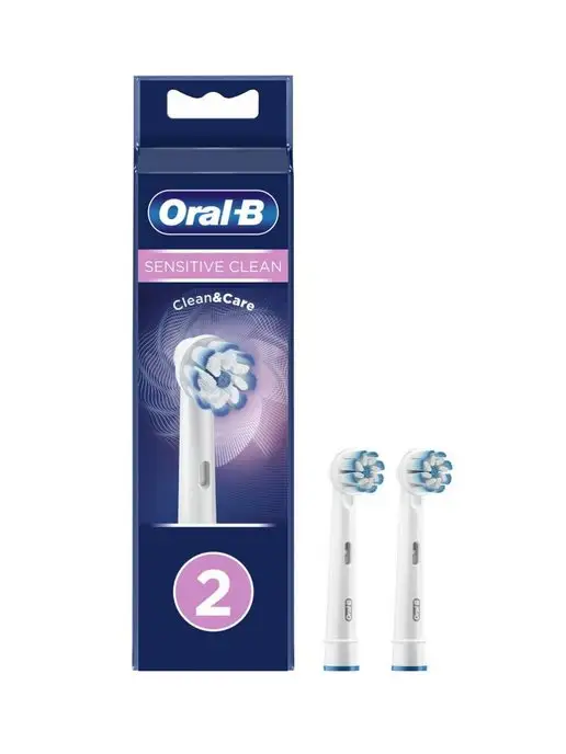 Насадка для зубных щеток Oral-B Sensitive Clean EB60 2шт