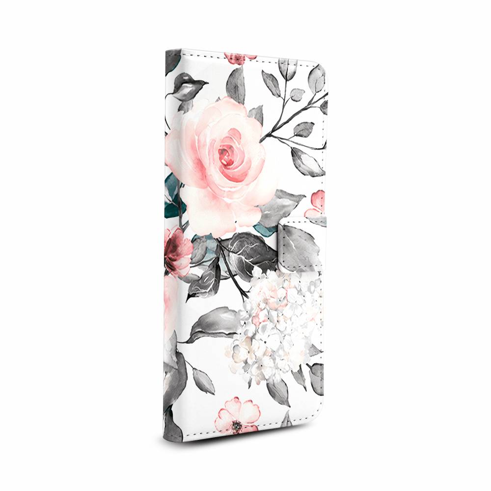 Чехол Awog на Xiaomi Redmi 7A "Розы на белом"