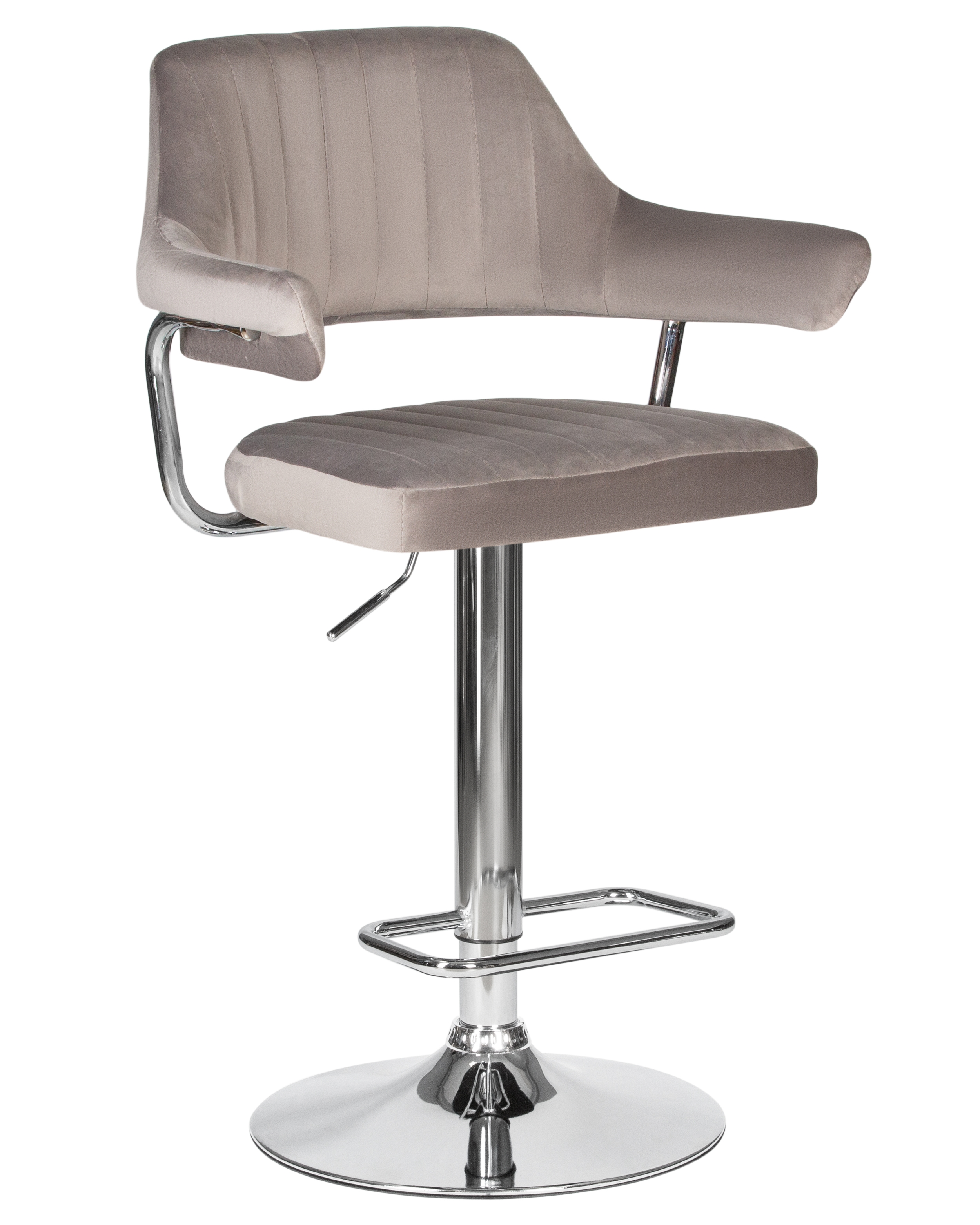 Барный стул Империя стульев CHARLY LM-5019 (MJ9-75), хром/серый