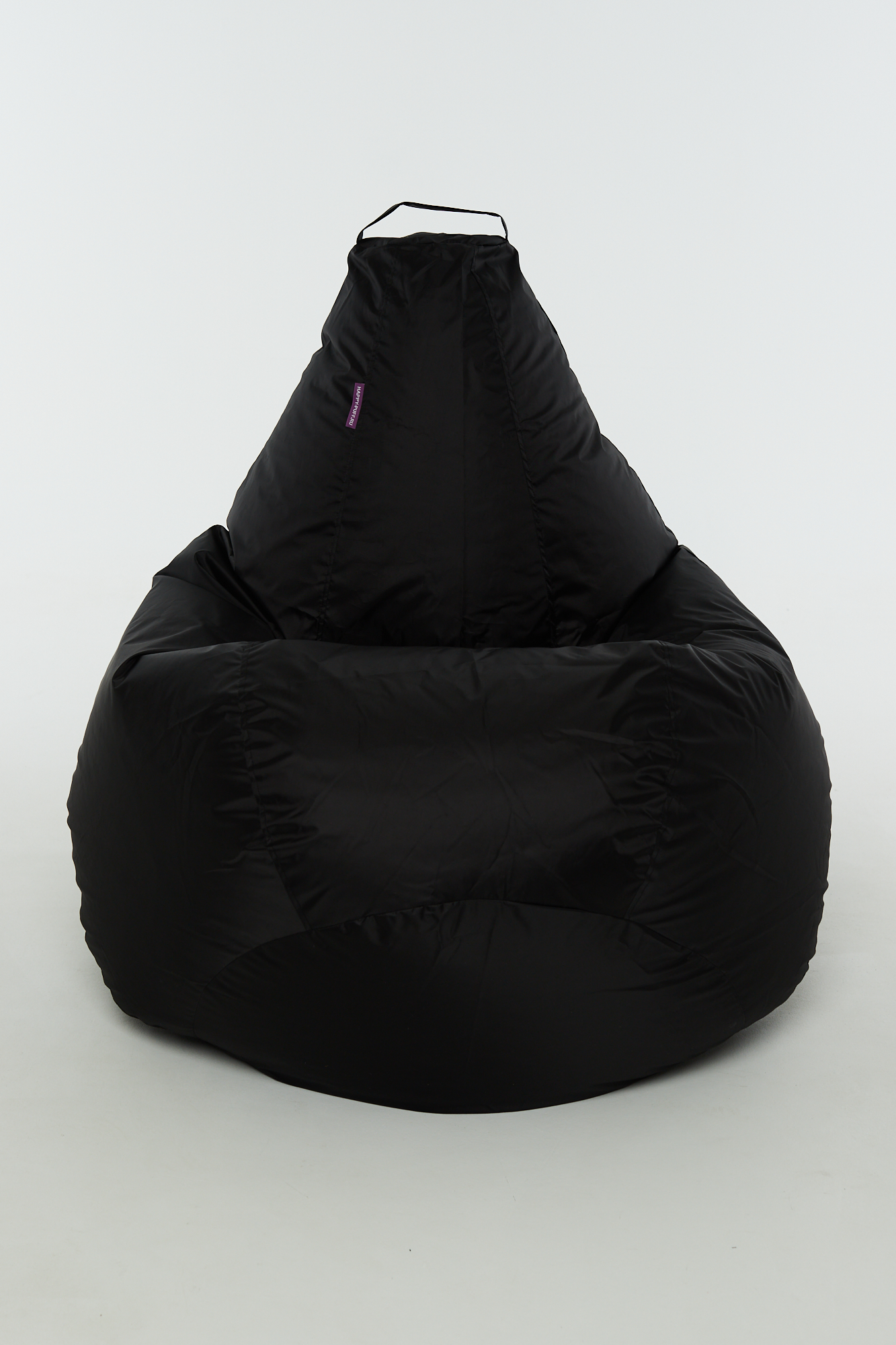 Кресло мешок Happy-puff груша XXXXL-Комфорт, оксфорд черный