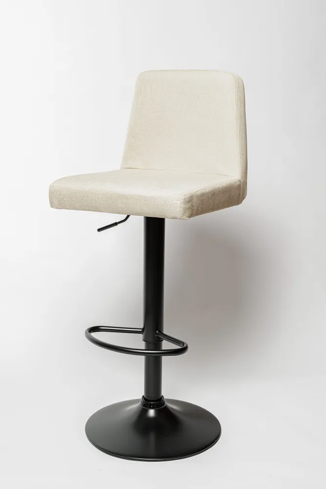 Барный стул ЦМ BN-1280P бежевый, ткань