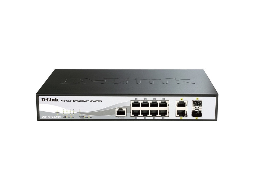 Коммутатор Gigabit Smart III Switch with 8 10/100/1000Base-T PoE Black/Grey