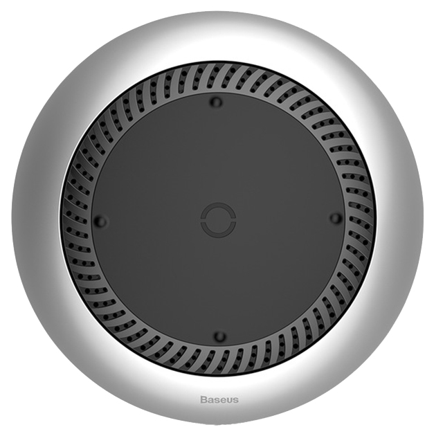 Беспроводное зарядное устройство Baseus WhirlWind (CCALL-XU01) 10 W, silver/black