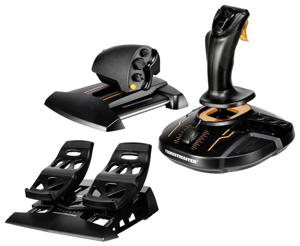 Джойстик Thrustmaster T-16000M FCS Flight Pack для PC Black (2960782)