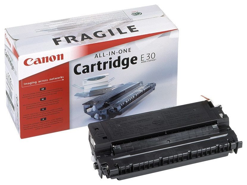 Картридж для лазерного принтера Canon E-30 черный, оригинал