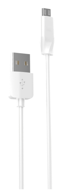 Кабель Hoco x1 microUSB 1м White