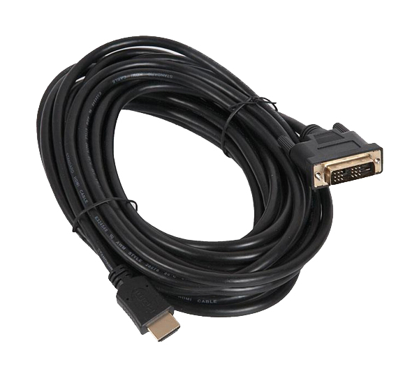 Кабель Cablexpert HDMI-DVI, M-M 10м Black (CC-HDMI-DVI-10MC)