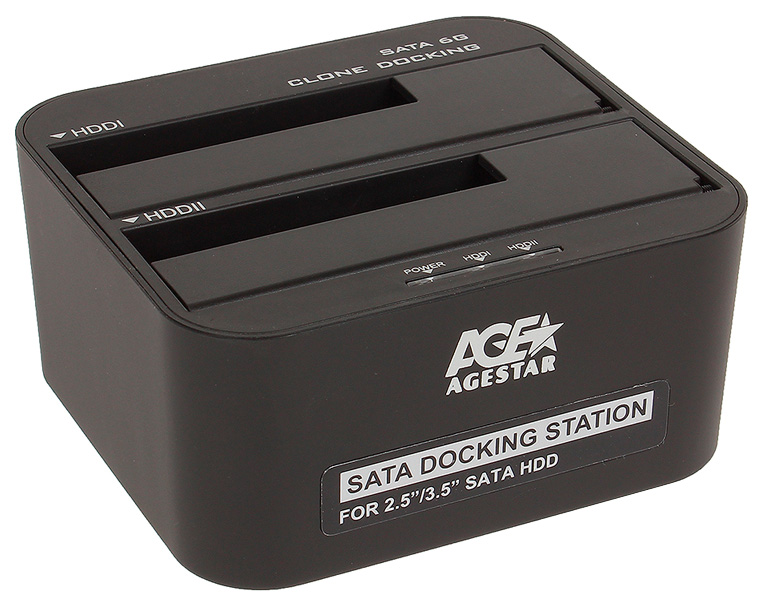 Док-станция для HDD Agestar 3UBT6-6G SATA HDD Черный