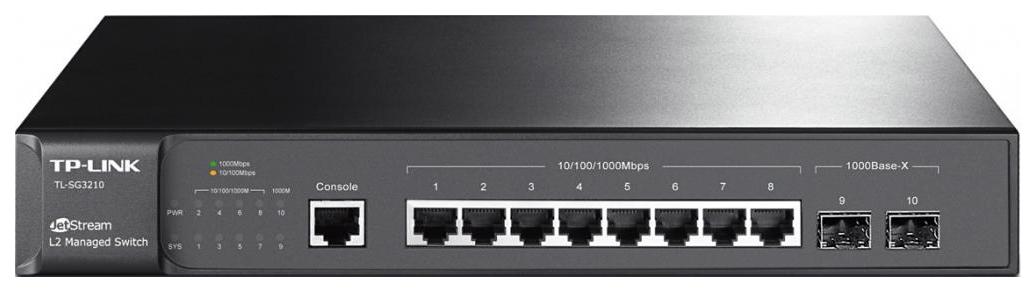 Коммутатор TP-LINK TL-SG3210 Black