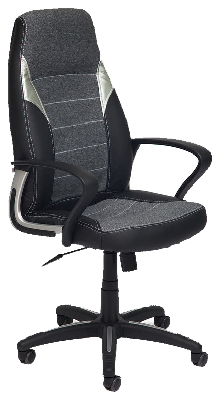 Кресло компьютерное офисное на колесиках Tetchair INTER черный