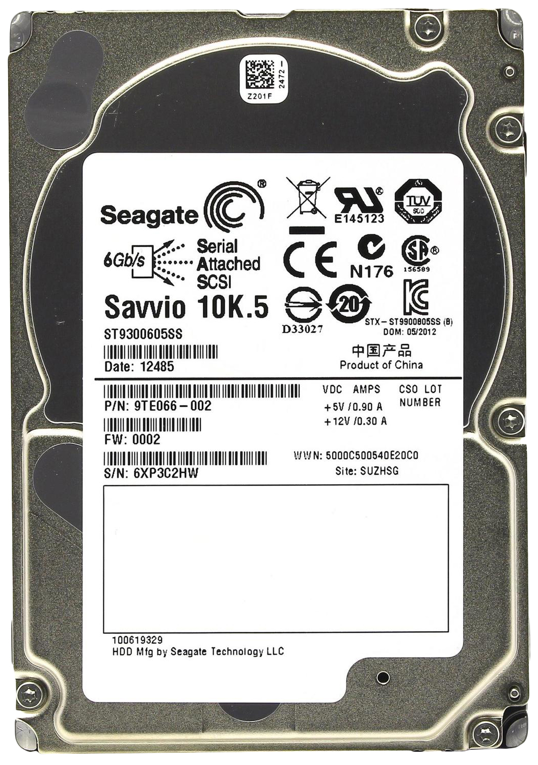 Жесткий диск Seagate Enterprise Performance 300ГБ (ST9300605SS)