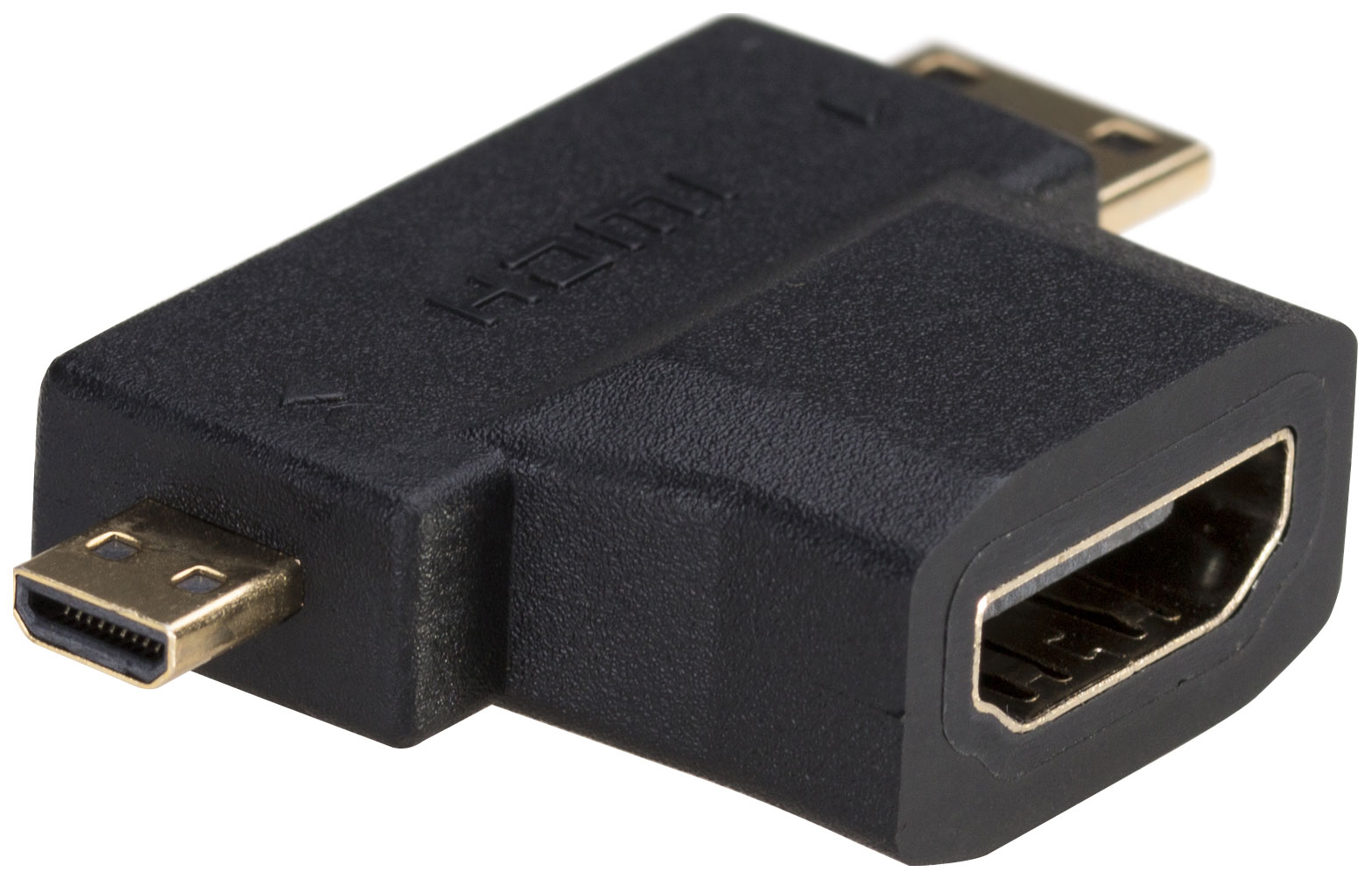 Переходник SmartBuy HDMI F-miniHDMI M-microHDMI M