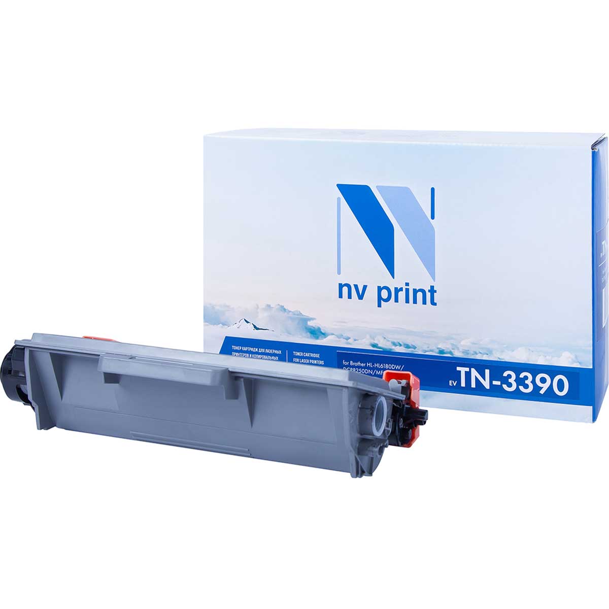 Картридж для лазерного принтера NV Print TN3390T, Black