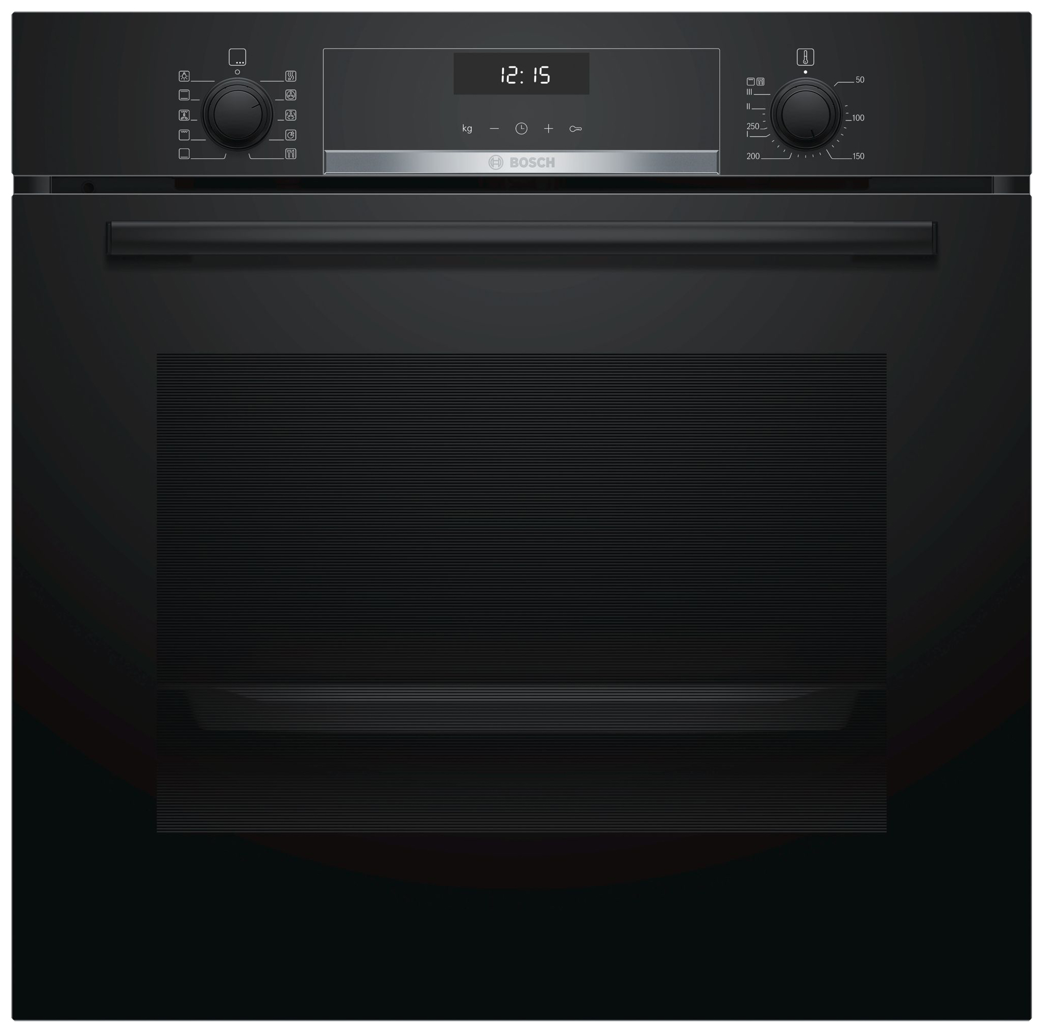 Встраиваемый электрический духовой шкаф Bosch HBG537NB0R Black